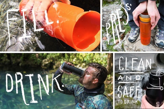 Grayl Ultralite Water Purifier and Filter | Total Prepare Inc. Canada