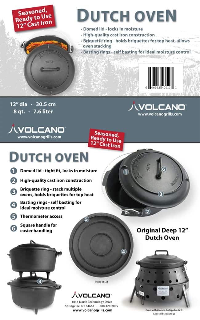 Volcano 3 Collapsible Grill and Stove | Total Prepare Inc. Canada