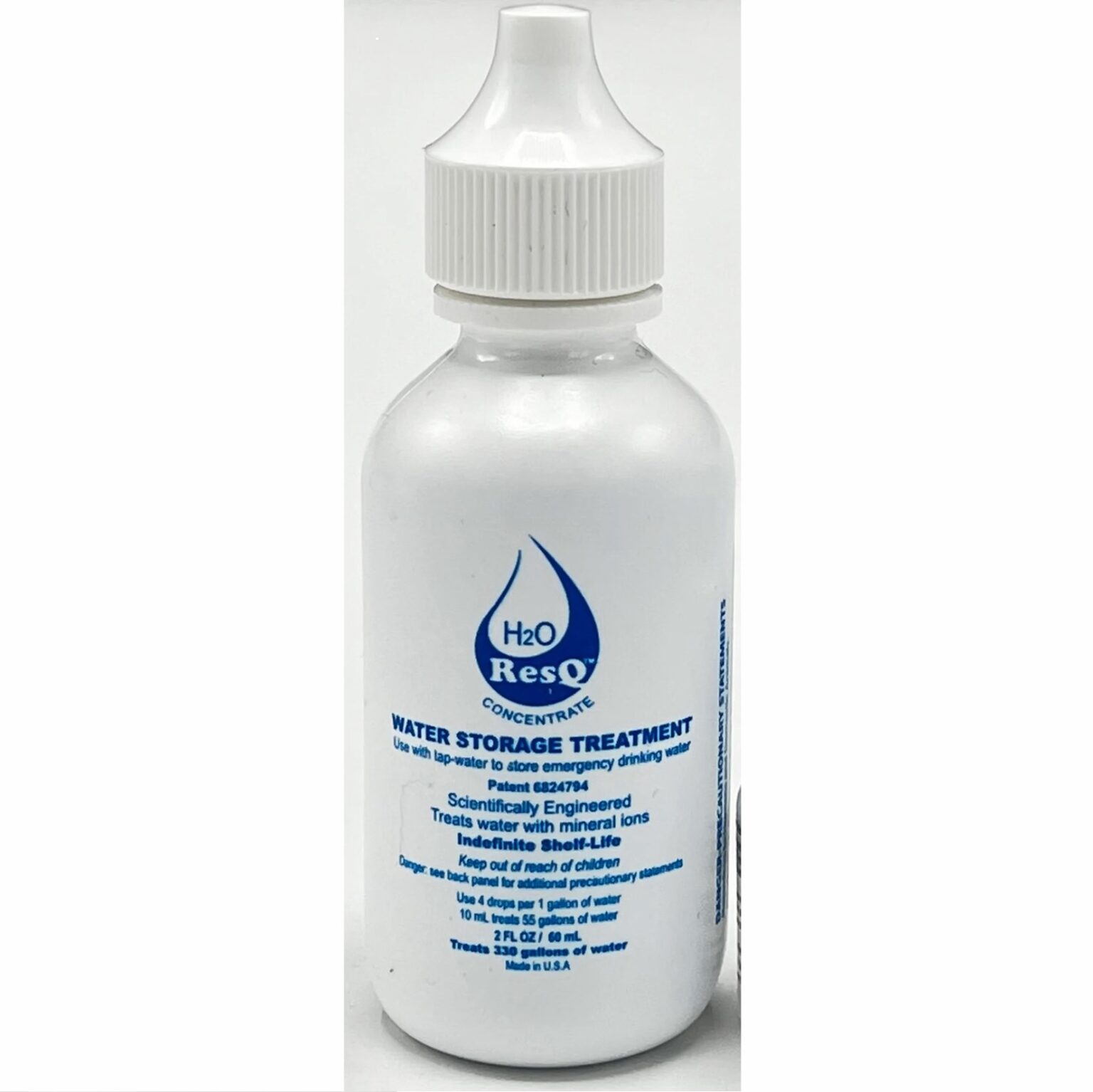 H2O ResQ Copper Silver Ion Water Storage Treatment Drops | Total ...